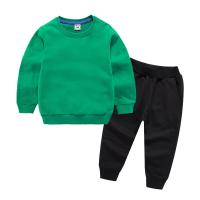 China 80cm-150cm Spring Children's Clothing Kids 2pcs Toddler Jogger Clothing Sweat Set for sale