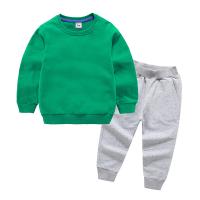 China 80cm-150cm Spring Children's Clothing Kids 2pcs Toddler Jogger Clothing Sweat Set for sale