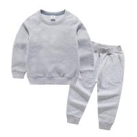 China 80cm-150cm Spring Children's Clothing Kids 2pcs Toddler Jogger Clothing Sweat Set for sale