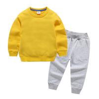 China 80cm-150cm Spring Children's Clothing Kids 2pcs Toddler Jogger Clothing Sweat Set for sale