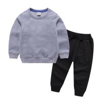 China 80cm-150cm Spring Children's Clothing Kids 2pcs Toddler Jogger Clothing Sweat Set for sale
