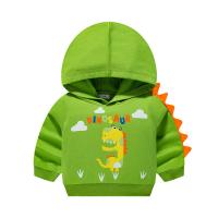 China 1Y-7Y Children's Sports Shirts Cartoon Dinosaur Hoodie for sale