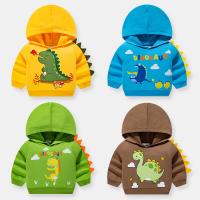 China 1Y-7Y Children's Sports Shirts Cartoon Dinosaur Hoodie for sale