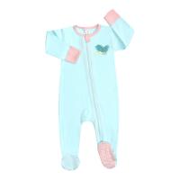 China Boys' And Girls' Newborn Footed Rompers Zip Front Non-Slip for sale