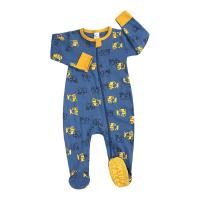 China Boys' And Girls' Newborn Footed Rompers Zip Front Non-Slip for sale
