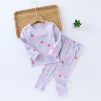 China Children's Round Neck Cute Two Piece Sets Long Sleeved 90cm-160cm for sale
