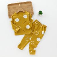 China Children's Round Neck Cute Two Piece Sets Long Sleeved 90cm-160cm for sale