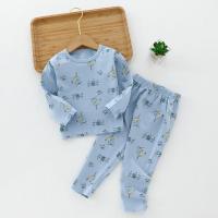 China Children's Round Neck Cute Two Piece Sets Long Sleeved 90cm-160cm for sale