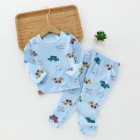 China Children's Round Neck Cute Two Piece Sets Long Sleeved 90cm-160cm for sale