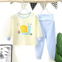 China Home Children's Pajamas Sets Cotton Long Sleeved Trousers Suit Clothes for sale