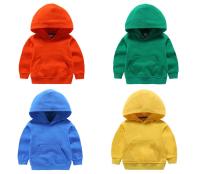 China 7Y-8Y Spring Children's Clothing Solid Color Boys Hoodies & Sweatshirt for sale