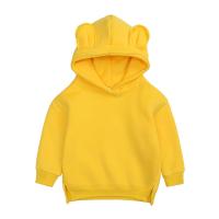 China Boys Girl Fleece Hoodie Sweatshirt Custom Printing Baby Boys Kids Pull Over Hoodies for sale