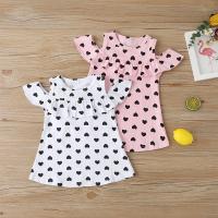 China Summer Children'S Clothing Girls Polka Dot Dress New Ruffled Children'S Dress for sale