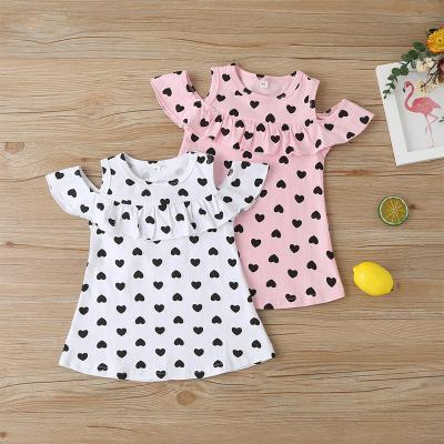 China Summer Children'S Clothing Girls Polka Dot Dress New Ruffled Children'S Dress for sale
