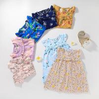 China Summer Children'S Clothing Girls Full Printing Small Flower Children'S Dress for sale