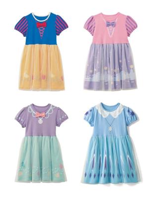 China Summer Children'S Clothing New Snow White Dresses Baby Girl Cotton Princess Dress for sale