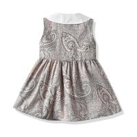 China Summer Children'S Clothing Print Girls Dresses Sleeveless Cotton Princess Dress for sale