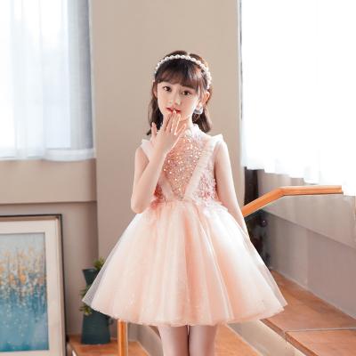 China Summer Children's Clothing New Girl Princess Dress Sequin Design for sale