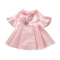China Princess Summer Children'S Clothing Flower Bow Children'S Dress for sale