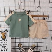 China Children'S Outfit Sets 2022 New Short Sleeved Shorts Boys Outfit Sets for sale
