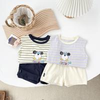 China Boy Summer Korean Style Children'S Sleeveless Suit Children'S Outfit Sets for sale