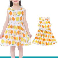 China Summer Girls Cartoon Printing Dress Children'S Dress Clothing for sale