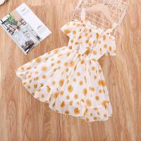 China Children'S Dress Clothing Summer Girls Suspender Printed Dress for sale