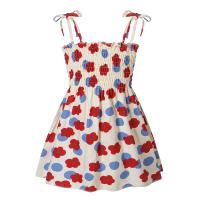 China Little Girls Rainbow Beach Sundress Children's Dress Clothing for sale