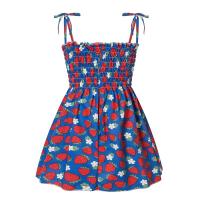 China Little Girls Rainbow Beach Sundress Children's Dress Clothing for sale