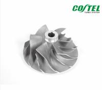 China 6 Blades Billet Compressor Wheel For Turbocharger 702492-0001 / 702492-0004 for sale