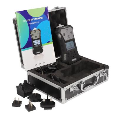 China Rechargeable Li-Ion Battery Multiple Gas Detector 1000 Records Data Storage for sale