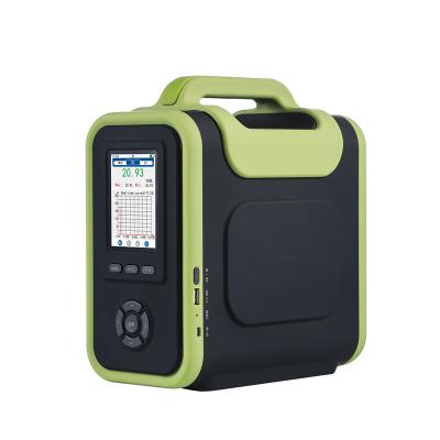 China Portable Multi VOC NO Nitric Oxide Analyzer 0-1000ppm Flue Exhaust Gas Data Logger for sale