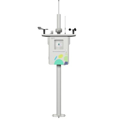 China AQD5000 Wall-Mounted Air Quality Monitoring System with 7-Inch Touch Screen, RS485 Output, and 18kg Weatherproof Enclosure for sale