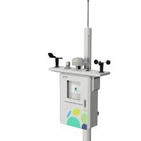 China AQD5000 Wall-Mounted Air Quality Monitoring System with 7-Inch Touch Screen, RS485 Output, and 18kg Weatherproof Enclosure for sale