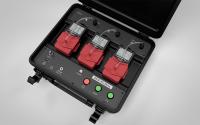 China Agricultural Field Portable CL2 Gas Detector 0-10ppm Red for Disinfection Residue Monitoring for sale