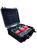China Safegas 6-in-1 Portable Gas Detector O2 H2S CO LEL CO2 Multi Gas Monitor IP66 for sale