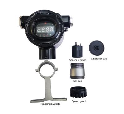 China Safegas SG100 Fixed Gas Detector IP66 IP68 H2 CL2 Multiple Gas Monitor 4-20mA RS485 for sale