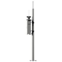 China ADQ5000 Continuous Real Time Air Quality Monitor Multi Gas PM2.5 PM10 Weather Station 7 Inch Touch Screen for sale