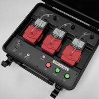 China IP68 Rated Wireless Multi Gas Detector for Mining with Real Time Data Logging and Light Sound Vibration Alarm Type for sale