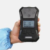 China Portable 6 in 1 Multi Gas Detector CH4 CO CO2 H2S NO2 O2 IP67 15h Battery Life for sale