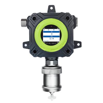 China Wall Mounted Pump Type HCL Gas Detector 0-100PPM Electrochemical Continuous Monitoring for sale