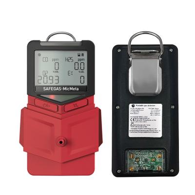 China IP68 Dustproof Multi-Gas Detector LEL CO 0-1000PPM with Bluetooth 1000 Data Records for sale