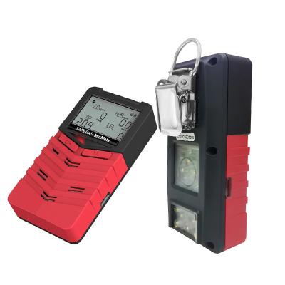 China MicMeta Wearable Diffusion 4-Gas Detector CO H2S O2 LEL IP66/IP68 24h Battery Man Down Alarm for sale