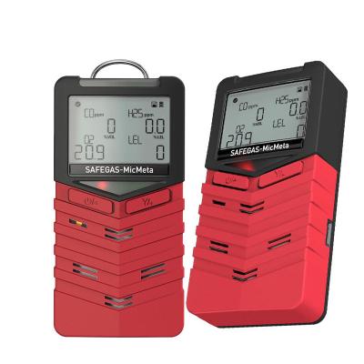 China Lightweight SO2 Gas Analyzer with 1.5m Drop Resistance and Optional Bluetooth LoRa Data Logging Multi Gas Detector for sale