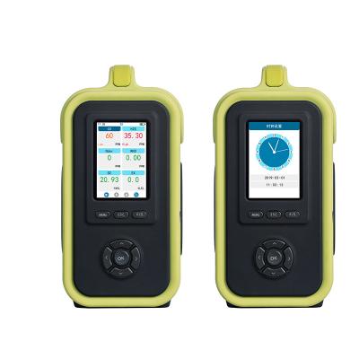 China SKY8000 Ambient Air Quality Analyzer PM2.5 PM10 O3 TVOC CO2 O2 VOC 1-18 Gas Detection for sale