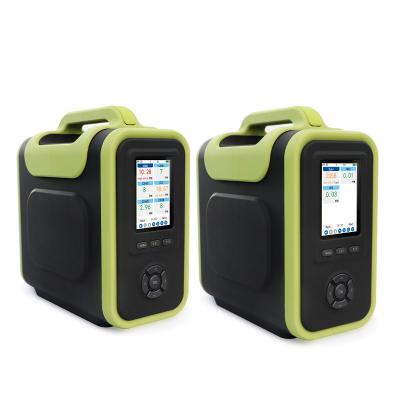 China SKY8000 Multi-Gas Analyzer 6 Gas Vehicle Exhaust CO CO2 NO NO2 SO2 H2S 8G Data Logging for sale