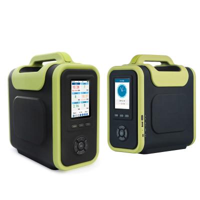 China Portable Multi Gas Detector with Pump Suction 1-18 Gases PH3 SF6 ETO O2 CO VOC H2S Analyzer for sale