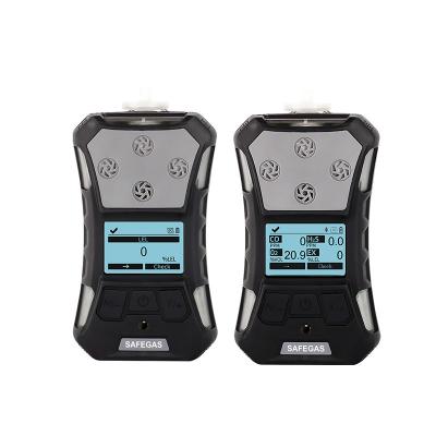 China Confined Space Entry Exhaust Pipeline Gas Sampling And Personal Protection CO, SO2, NO, O2 Multi Gas Detector IECEX ATEX Certified for sale