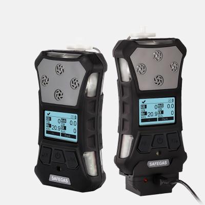 China Portable Multi Gas Detector with 15 Hours Continuous Operation IECEx and ATEX Certificate for sale
