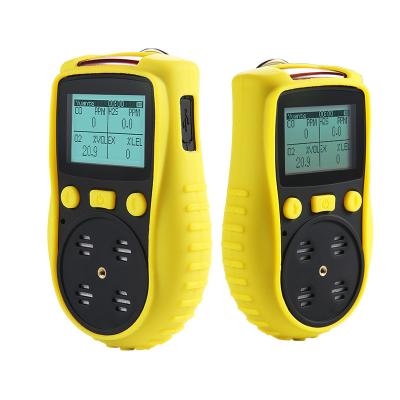 China Industrial CO Gas Monitor Portable Carbon Monoxide Detector 2500mAh Battery IP65 Protection for sale